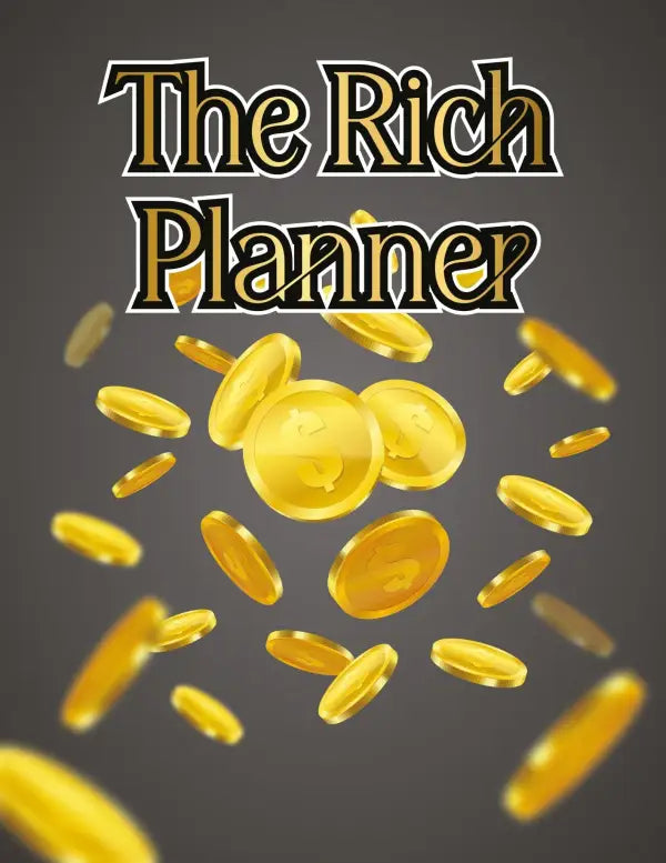 Get Rich Planner | PLR Planner - Resell & Use Now!